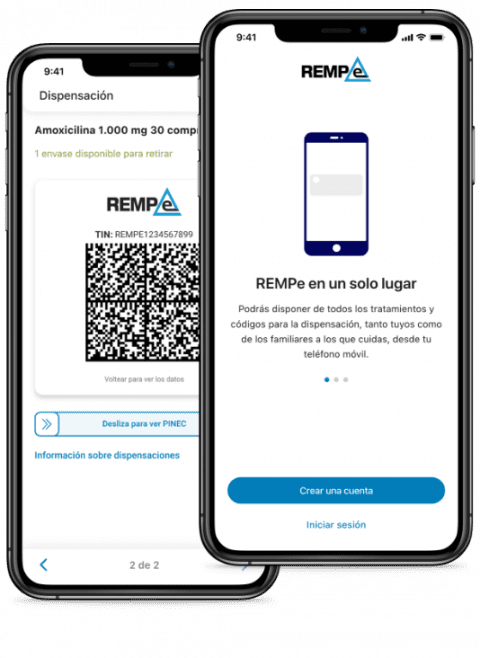 REMPe Pacientes: Tus recetas privadas en una sola App.